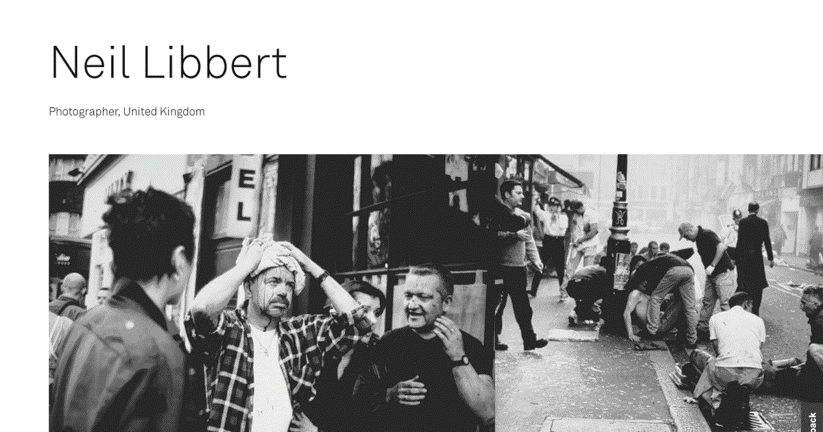 Neil Libbert: World Press Photo award winner | Michael Hoppen Gallery